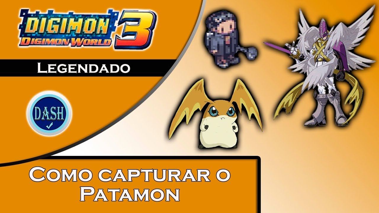 Digimon World 3 - Como capturar o Patamon (Legendado em Português ...