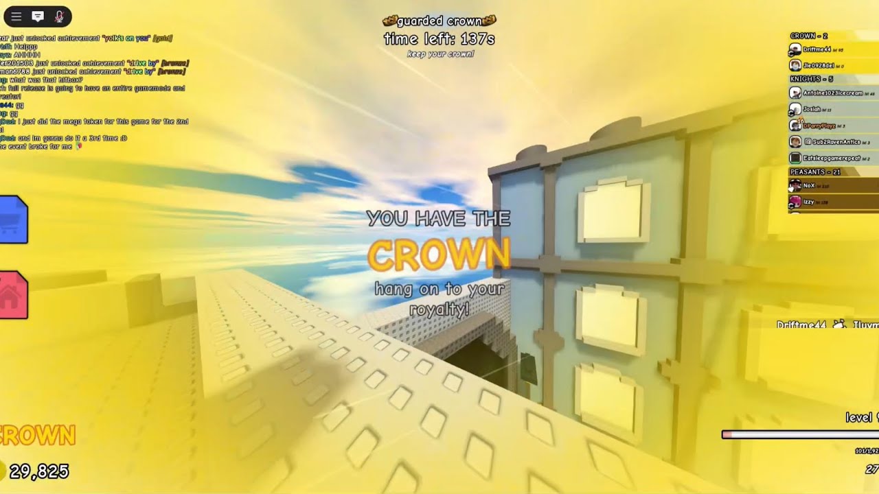 Guarded crown RAW UTG footage - YouTube