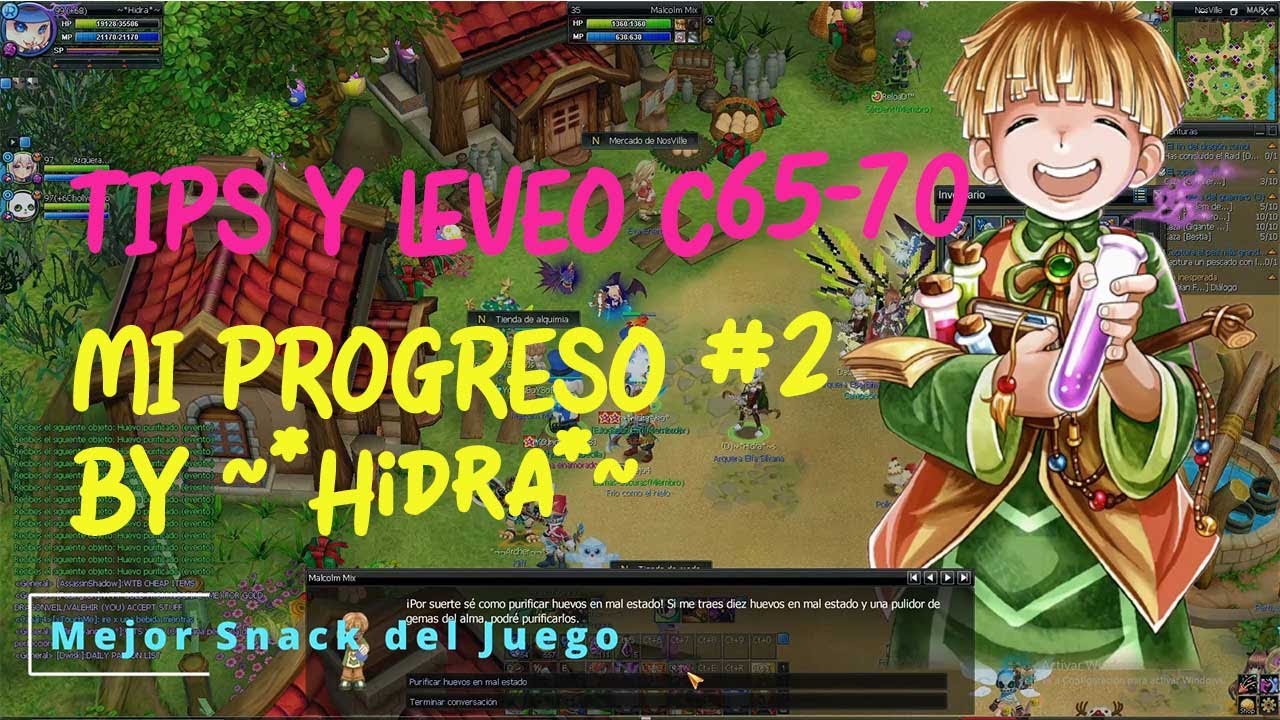 TIPS y LEVEO | Lv C65-70 (Nivel Héroe) | NosTale ESPAÑOL Sv Dragonveil ...