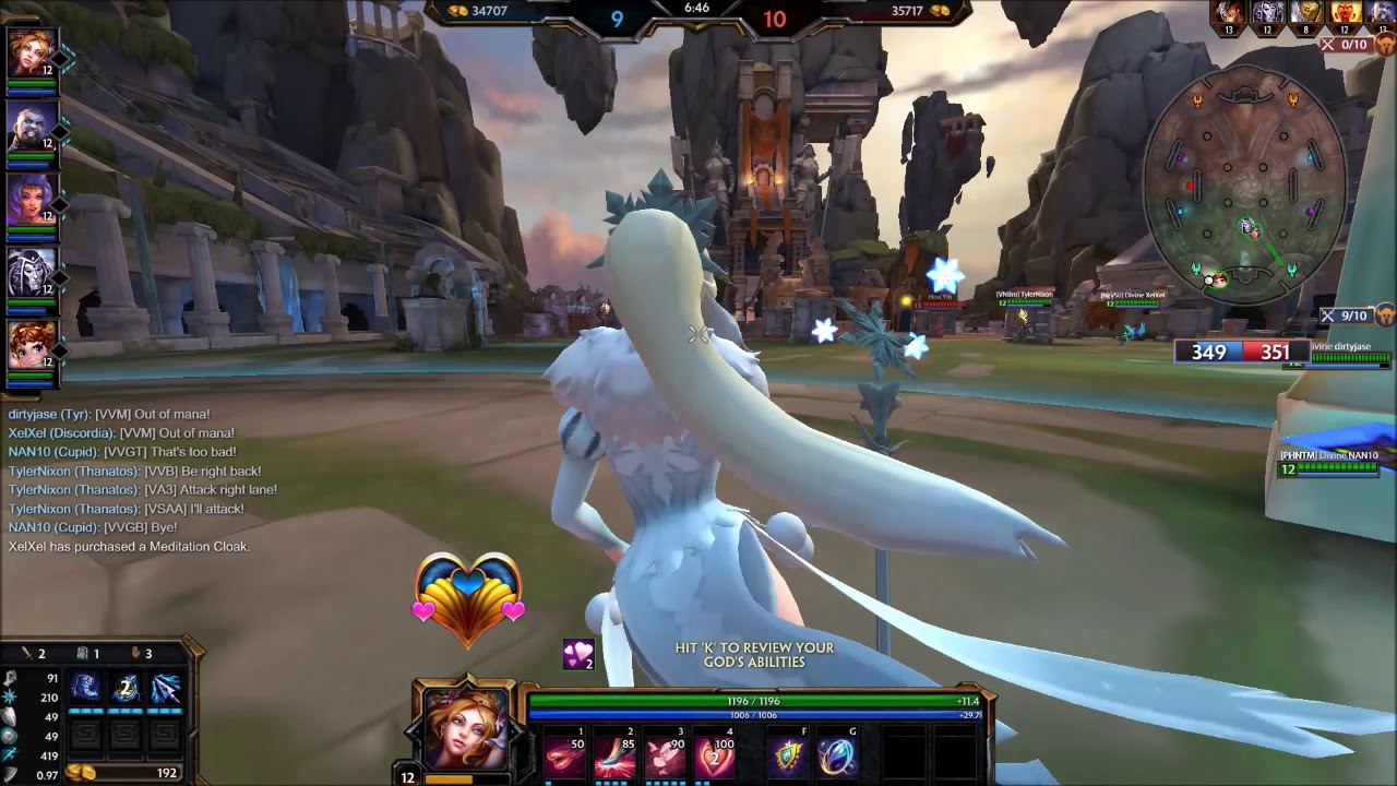 Smite-Arena match-Aphrodite - YouTube