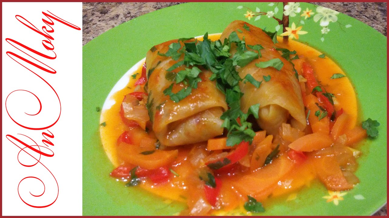 Голубцы с грибами! Очень вкусные! - YouTube