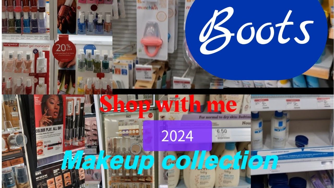 new make up collection l come shop with me at Boots l skin care ...