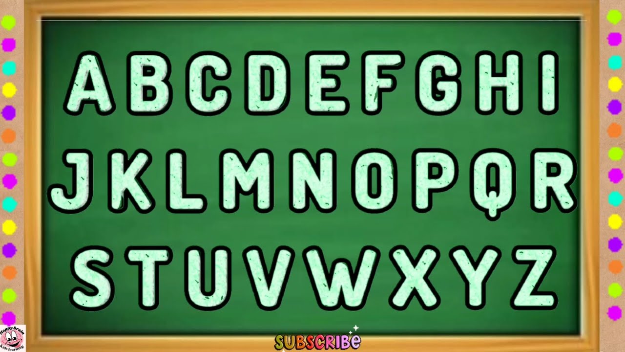 Learn ABC with Happy brain kids learning | Learn alphabet - YouTube