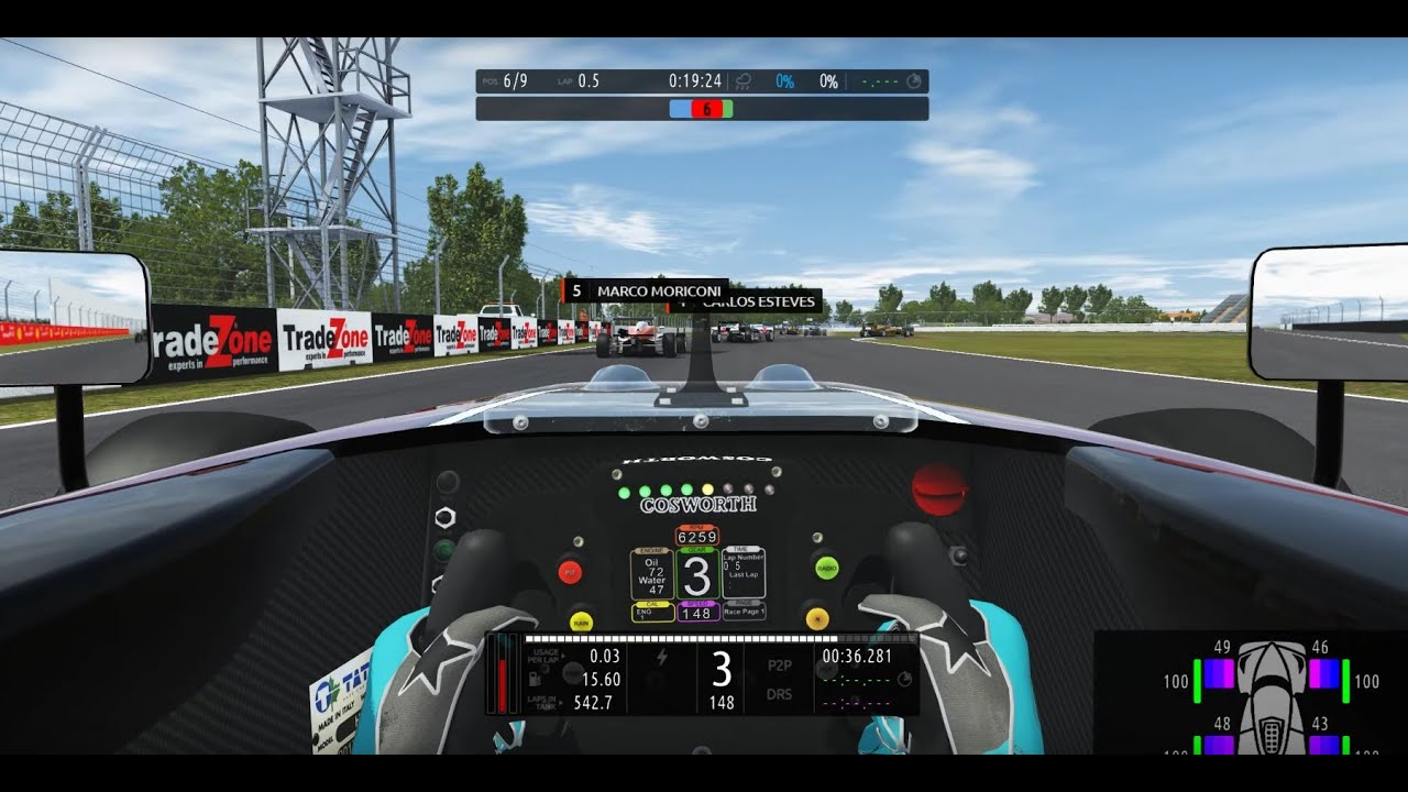 RF2 | Pukekohe Park Raceway GP | Tatuus USF-17 | RACE ONLINE | new ...