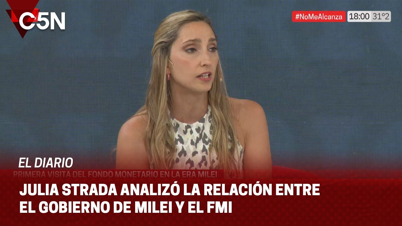 ENTREVISTA a JULIA STRADA en EL DIARIO - YouTube