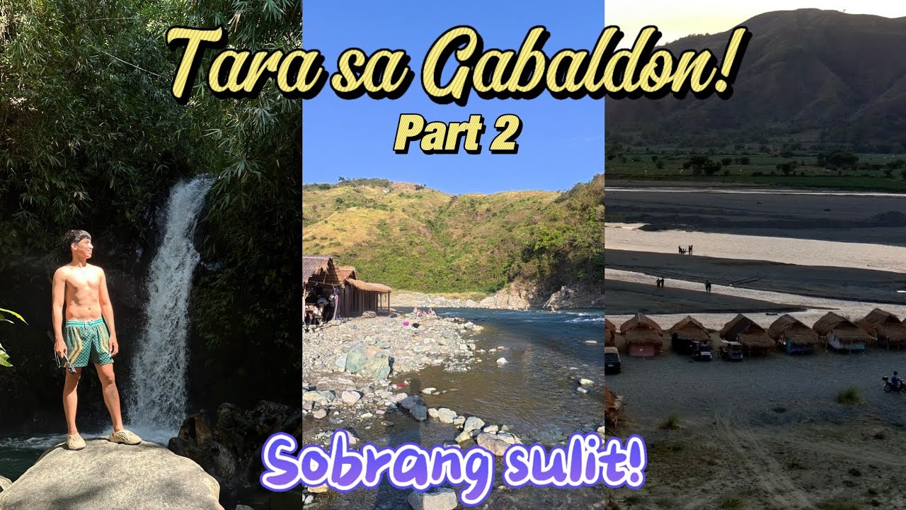 DUPINGA RIVER AT CALABASA RIVER | GABALDON RIDE | NUEVA ECIJA | FULL ...