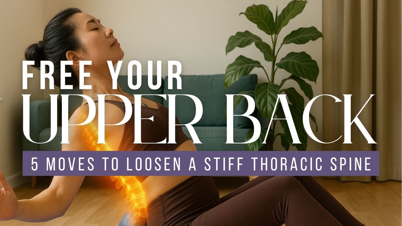 Free Your Upper Back! 5 Moves to Loosen a Stiff Thoracic Spine - YouTube