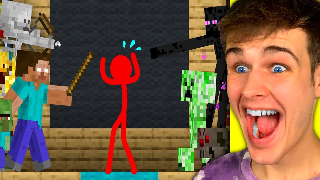 Nejlepší STICKMAN MINECRAFT animace na YouTube! - YouTube