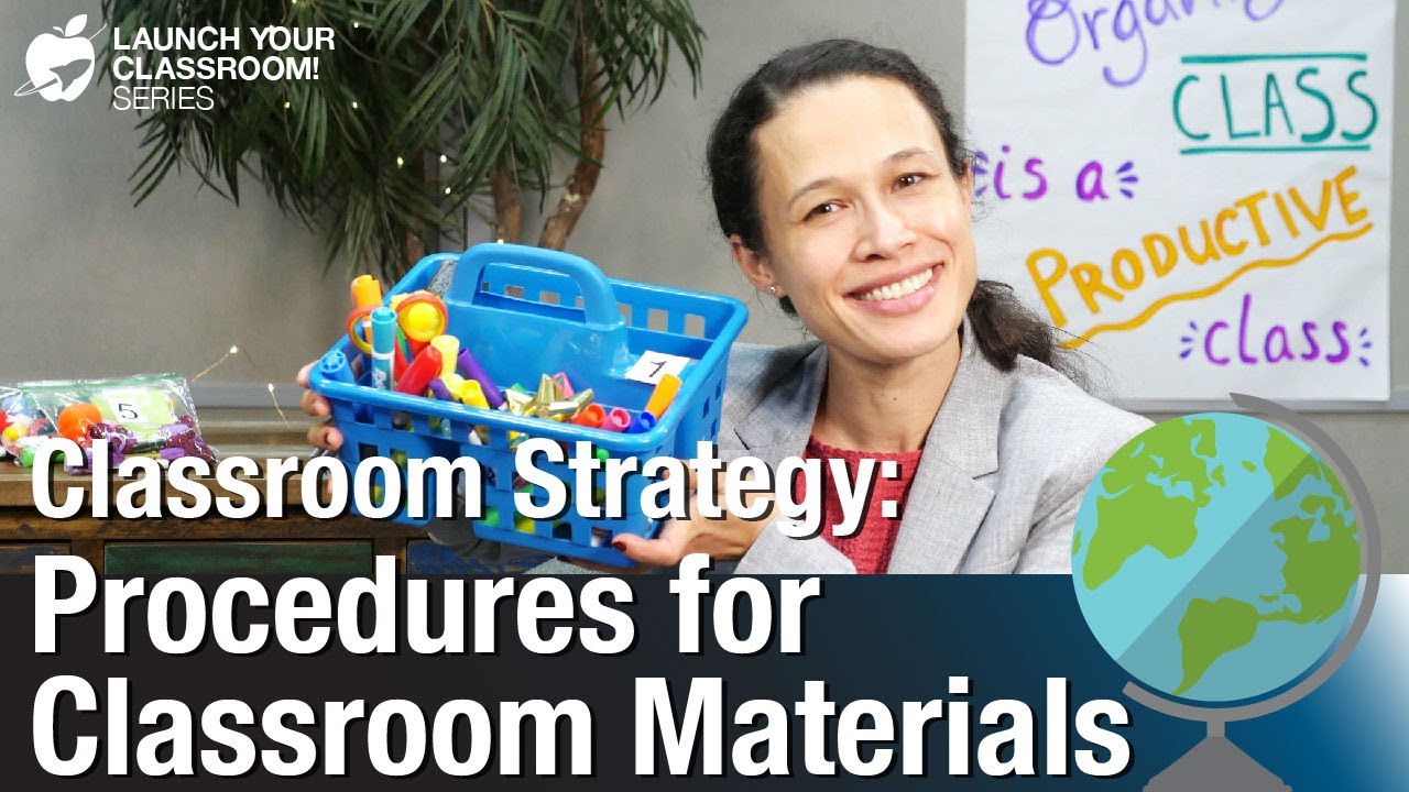 Procedures for Classroom Materials - Classroom Strategy - YouTube