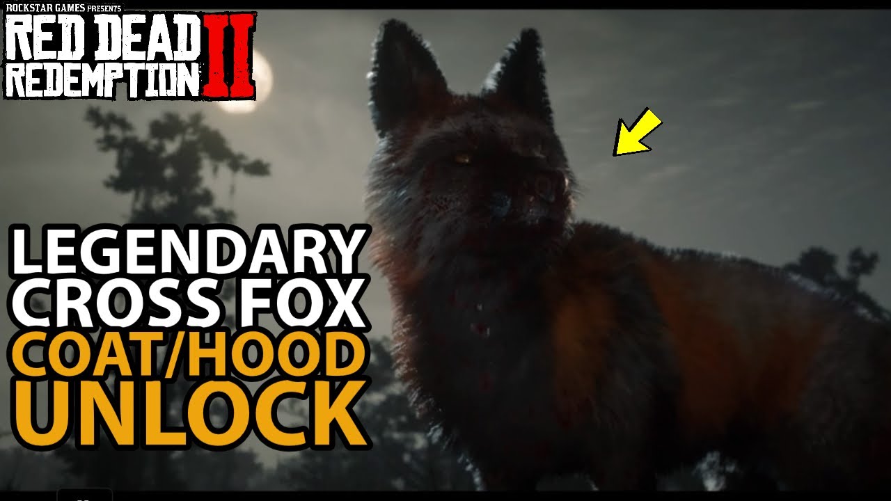 *NEW* Legendary Cross Fox Coat/Hood Unlock in Red Dead Online - YouTube