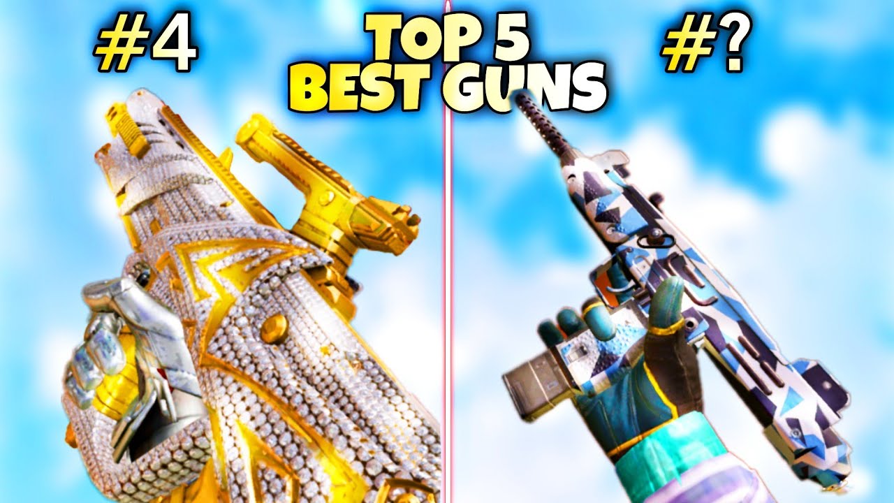 TOP 5 BEST GUNS IN COD MOBILE SEASON 11 FAST IN 1:17 THE TOP 5 ...