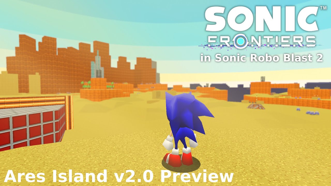 Sonic Frontiers in SRB2 v2.0 - Ares Island Preview - YouTube
