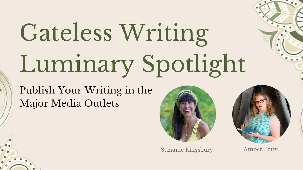 Publish Your Writing in the Major Media Outlets - YouTube