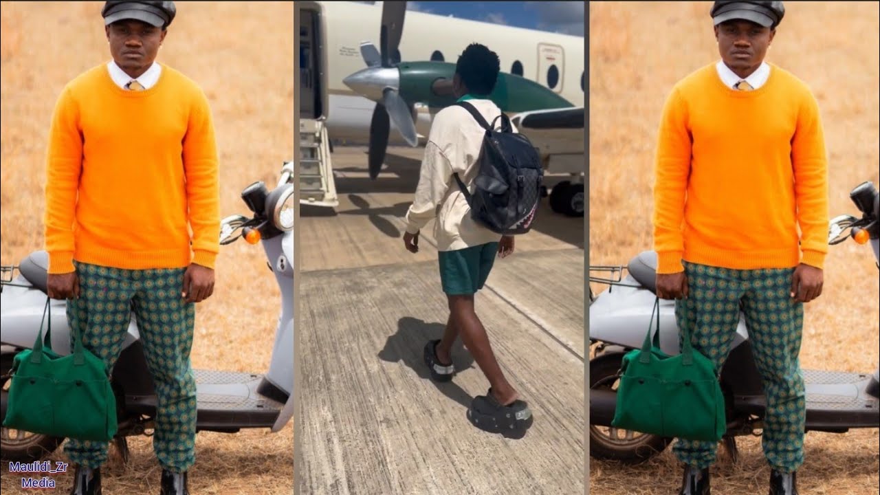 Mbosso kakodi ndege na kwenda pasipo julikana/ Mguuni katupia kiatu ...