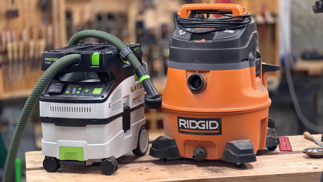 From a Ridgid Shop Vac to a Festool CT Midi - YouTube