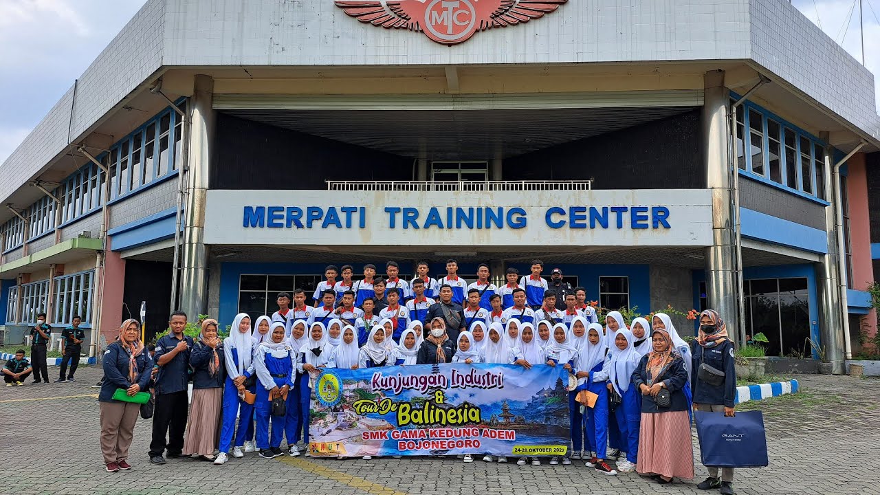 KUNJUNGAN INDUSTRI SMK GAMA KEDUNGADEM DI MERPATI TRAINING CENTER ‼️ 24 ...