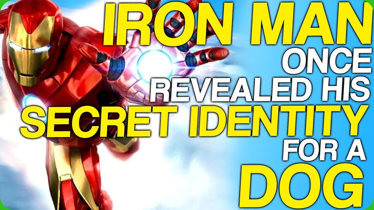 Iron Man Once Revealed His Secret Identity For A Dog (Super Hero Alter ...