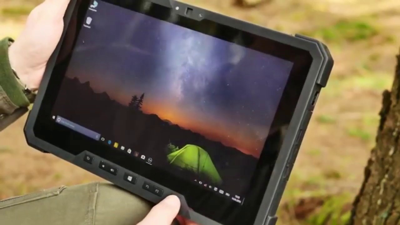 คอมพิวเตอร์ทหาร Dell Latitude 7202 Computer military ทดสอบอึดทน - YouTube