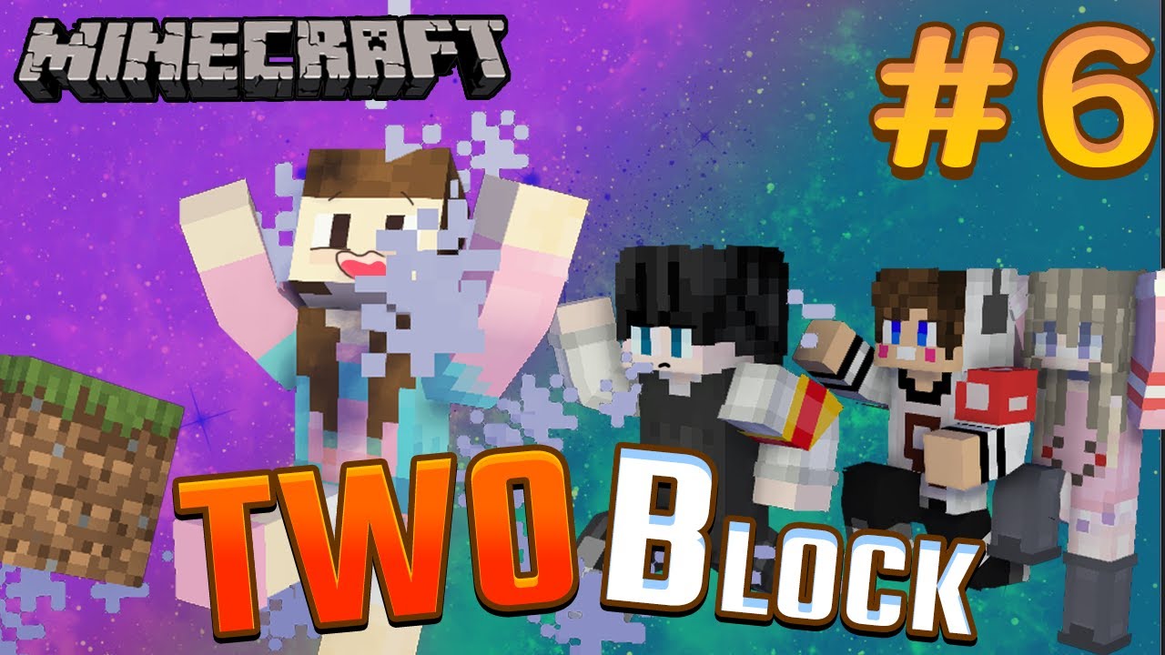 Minecraft Two Block #6 - เพชรเม็ดงามที่เกือบโดนระเบิด - YouTube