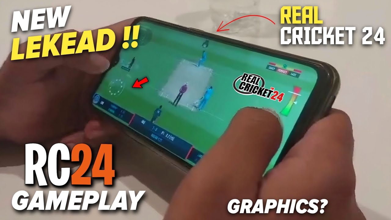 Real Cricket 24 gameplay video Leaked !! New Features & big Surprise ...