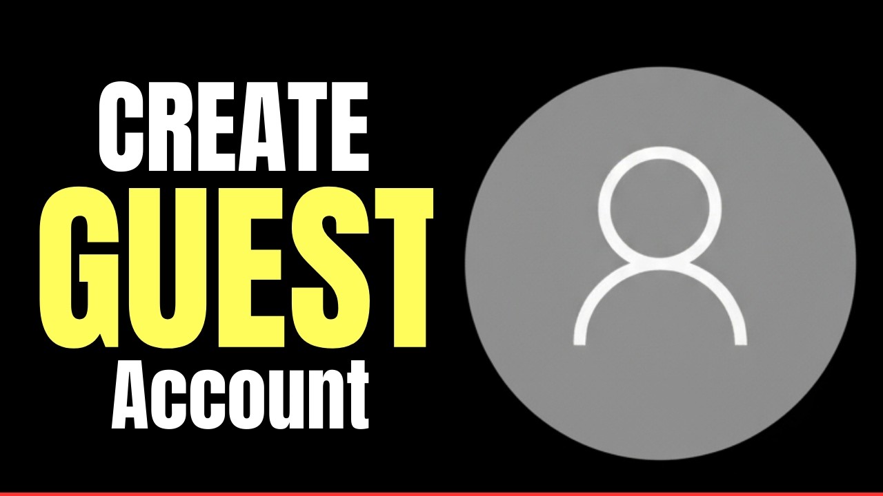How to Create Guest Account in Windows 11 | Add Guest User - YouTube