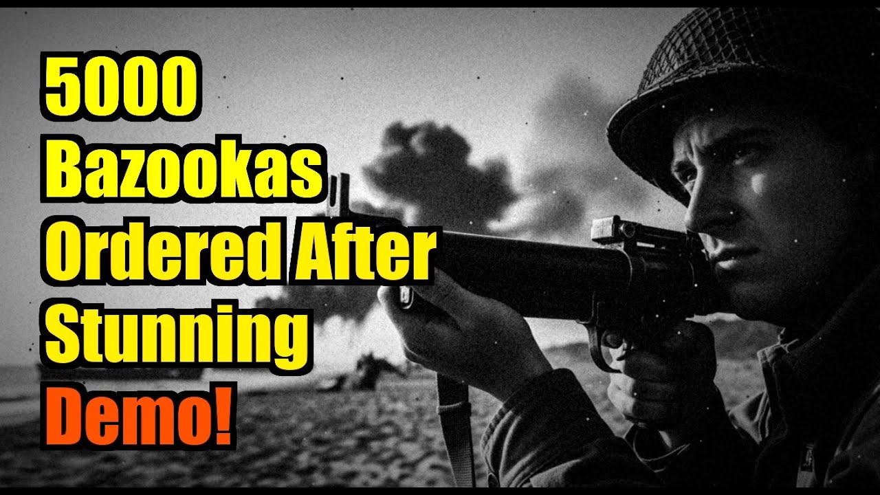 How One Officers Tactical Insight Turned Bazookas Into Effective Tank ...