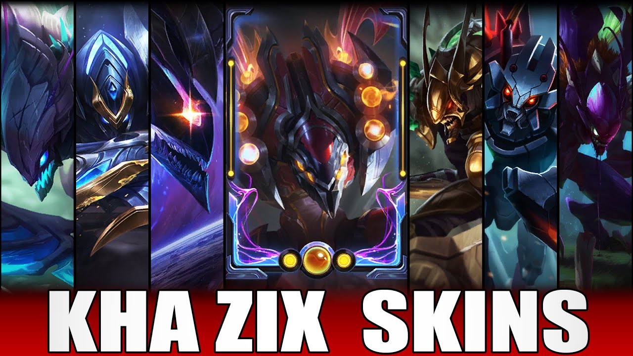 KHA'ZIX SKINS 2022 | All Kha Skins Including Odyssey Kha'Zix - YouTube