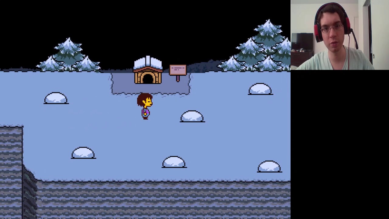 Undertale (Merciless) - Reaching Snowdin Town and Fighting Jerry, Part ...