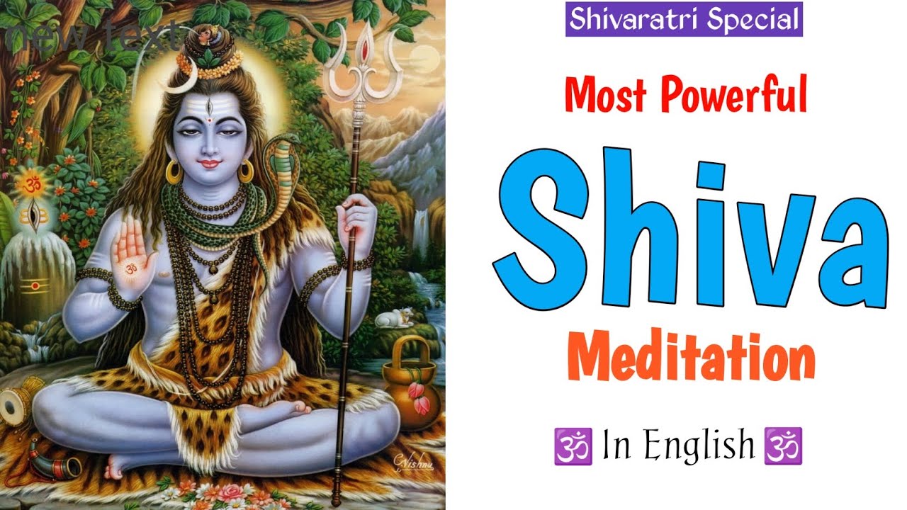The Most Powerful Shiva Meditation - How to Achieve Peace and Happiness ...