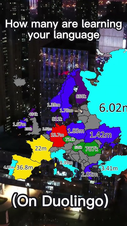 How many are learning your language - YouTube