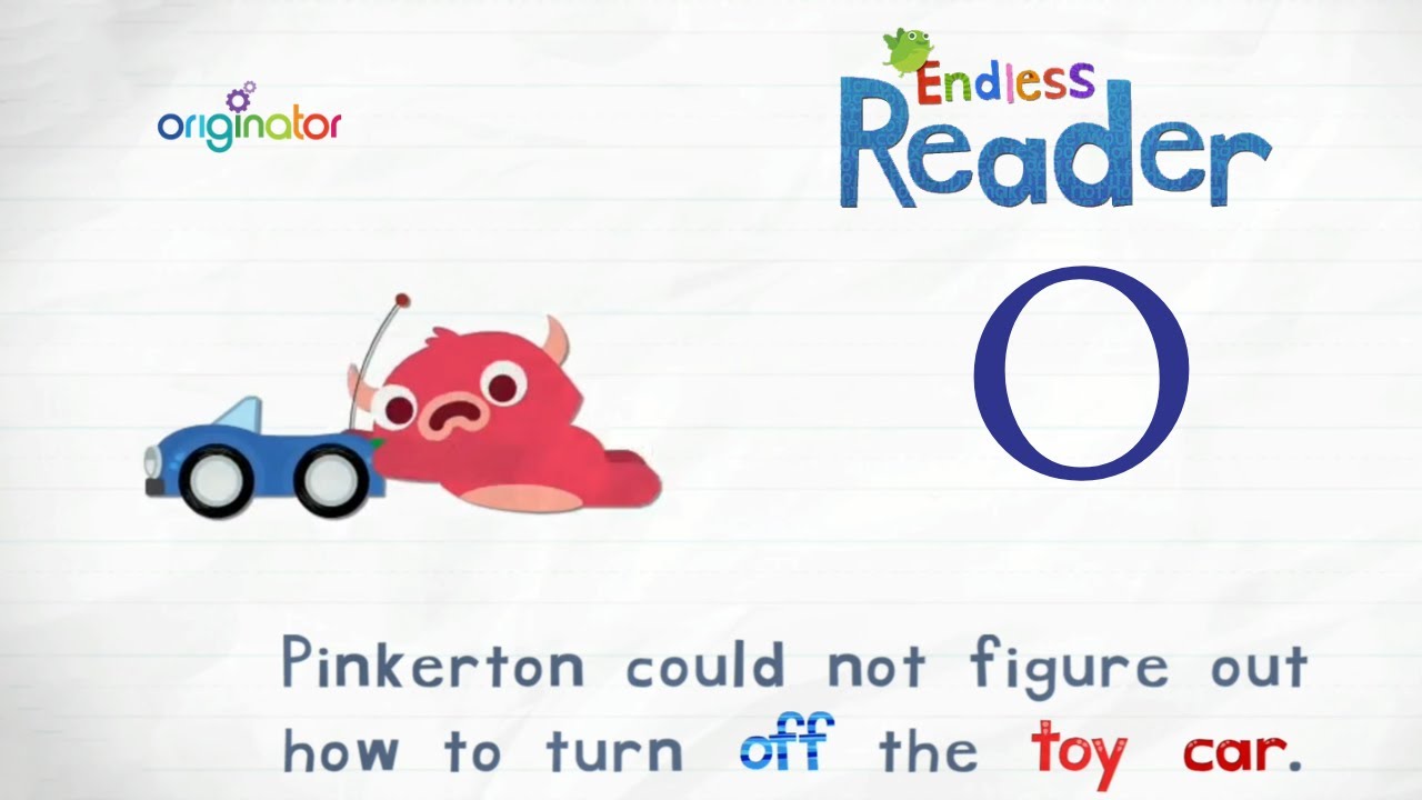 Endless Reader | Sight Word of Letter O | Originator Inc. - YouTube