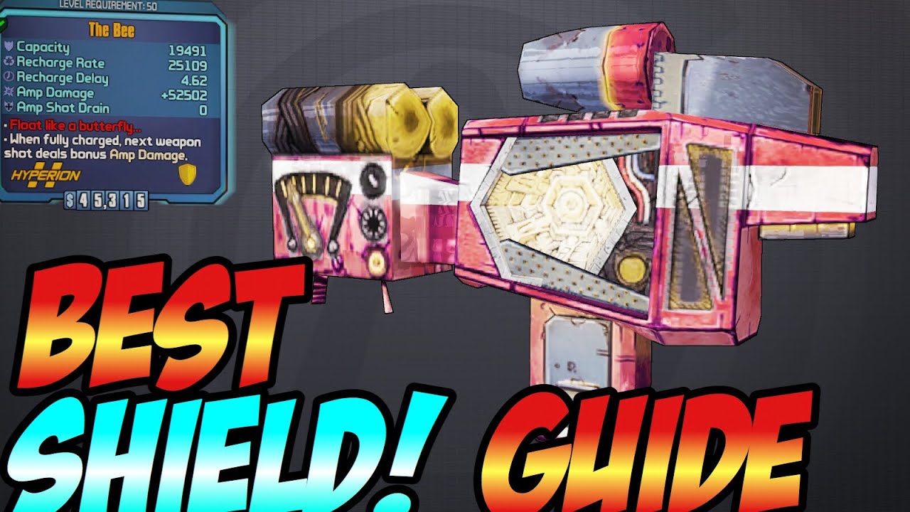 BORDERLANDS 2 | Best Shield "The Bee" Where to find It!! Legenday ...