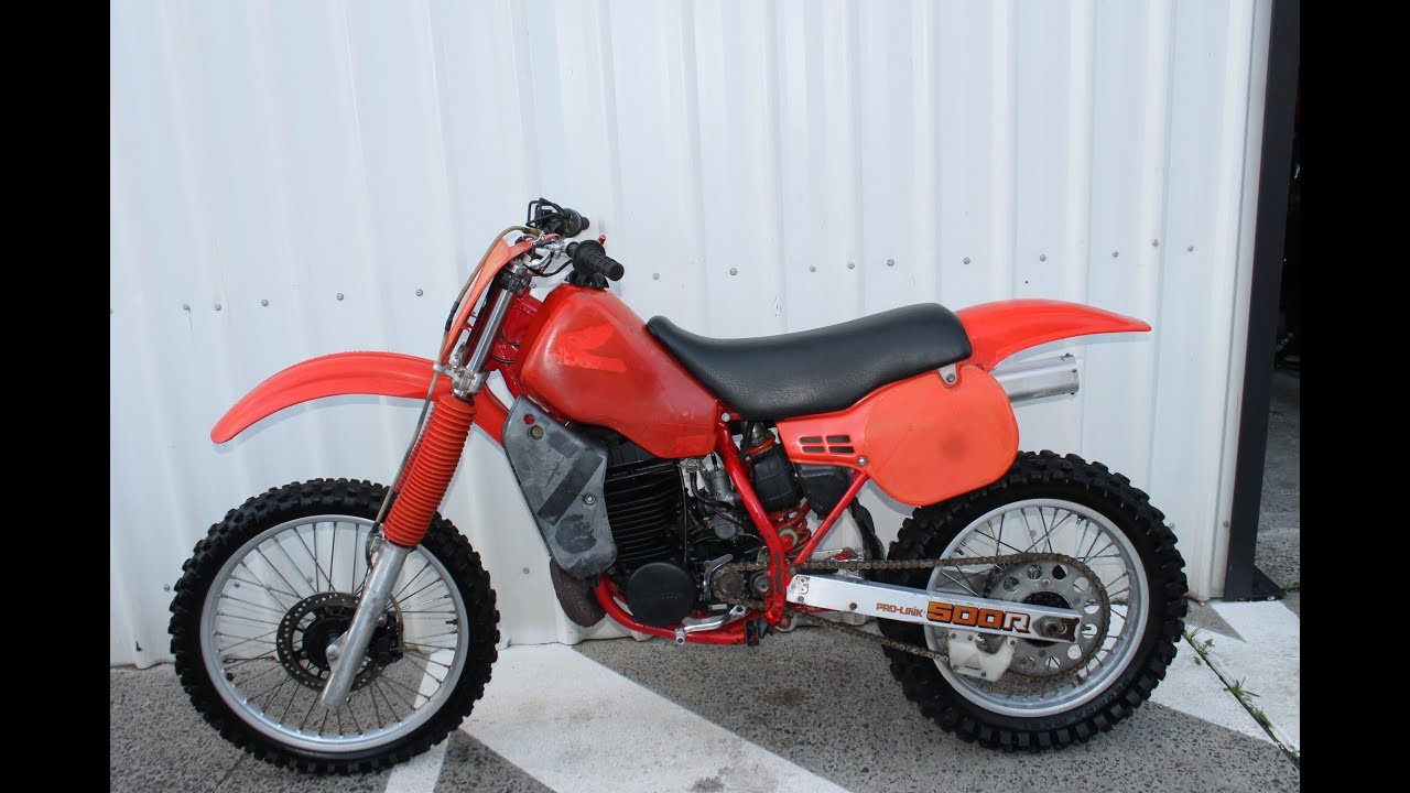 HONDA CR500 1984 FOR SALE - YouTube