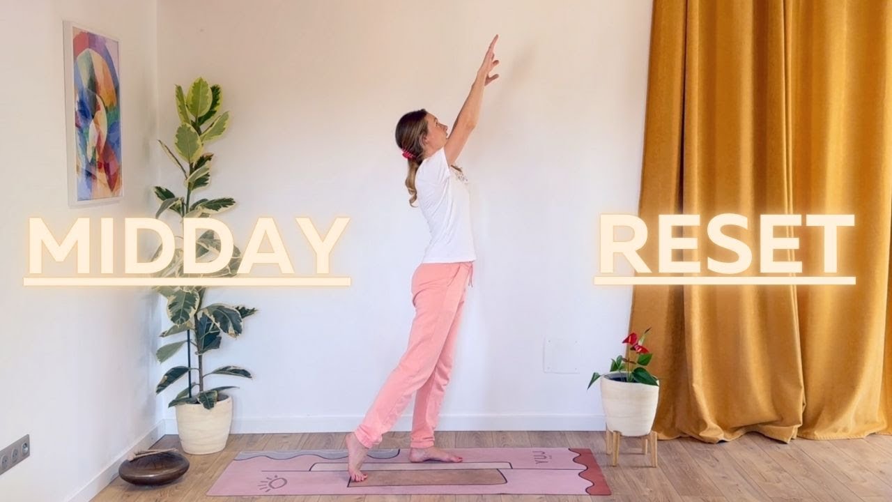 Midday Boost: Reduce Stress & Mental Fatigue in 10 Minutes - YouTube
