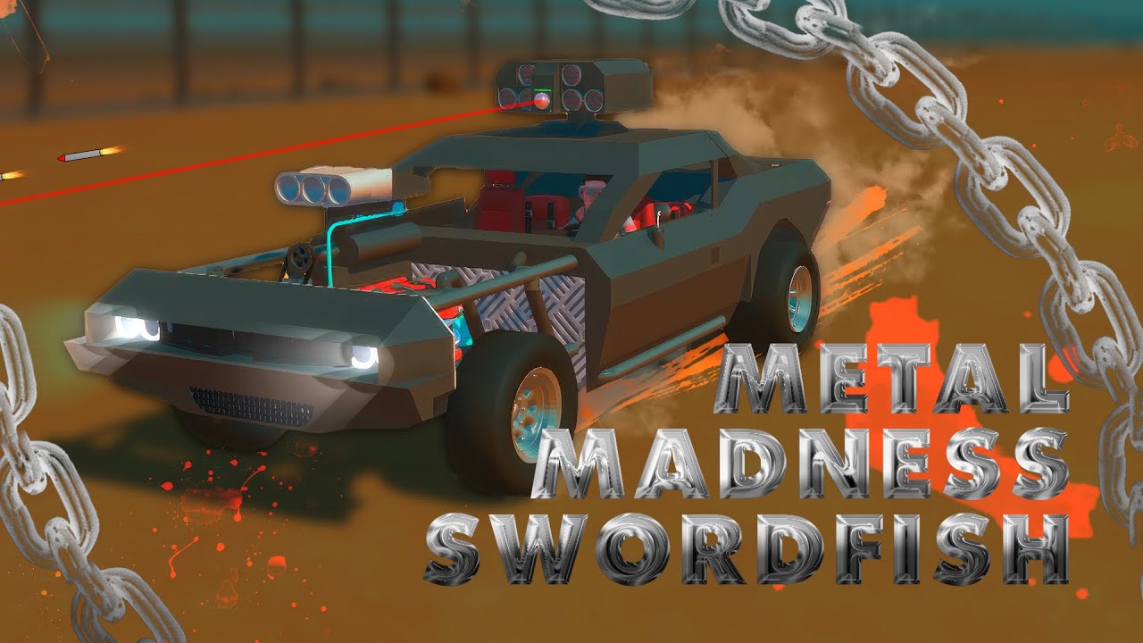 Scrap Mechanic / metal madness -Dodge Challenger Swordfish [47] - YouTube