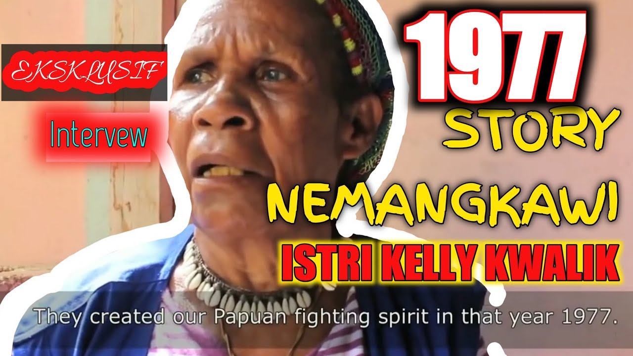 INTERVEW With KELLY KWALIK WIFE (Ny.Yosepha Alomang). - YouTube