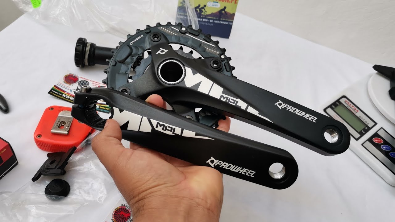 BIELA PROWHEEL BIPLATO ALUMINIO 22T-36T BRAZO 170MM 2X10V + BOTTOM MPL (SENSOR) 551-TTSKU: 17205 ...