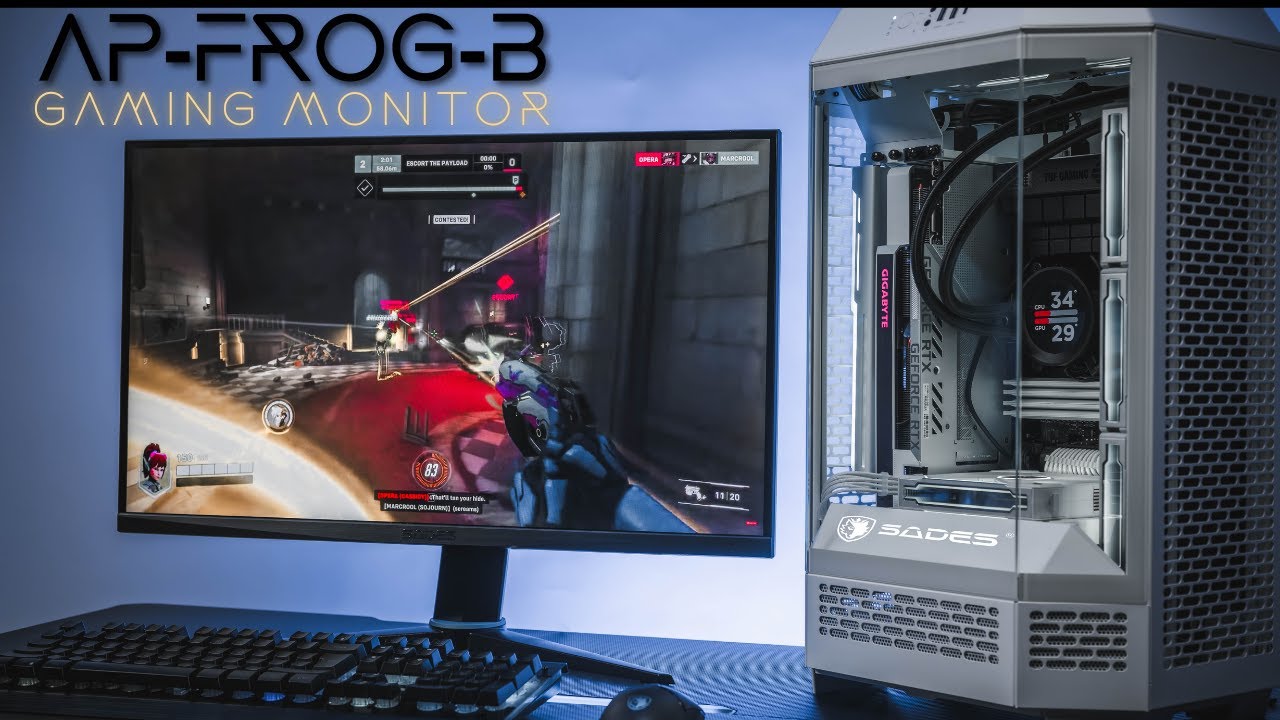 New AP-Frog Black version that matches your cool setup - YouTube