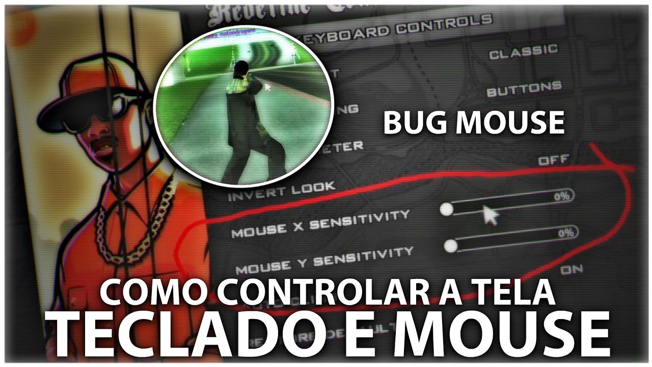 COMO CONTROLAR A TELA NO "GTA SAMP ANDROID" COM TECLADO E MOUSE ...