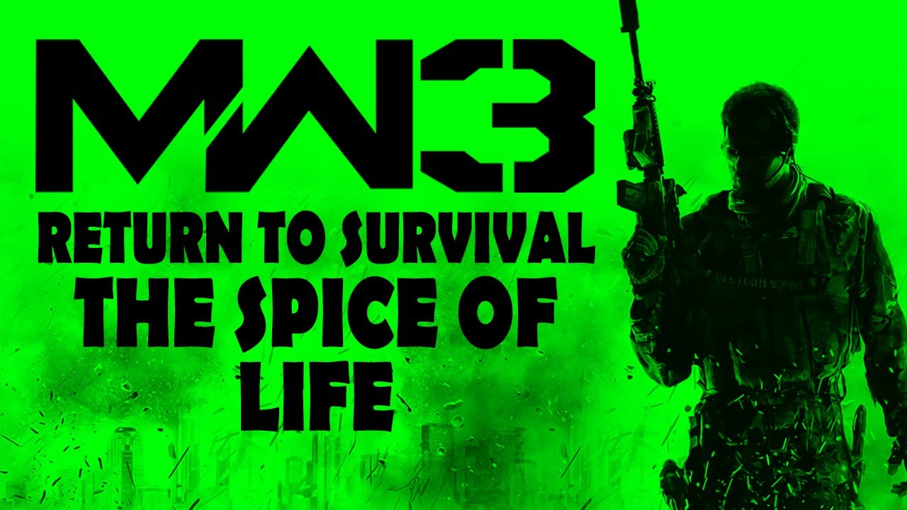 Return to Survival Mode - MW3 - Episode 10 - The Spice Of Life - YouTube