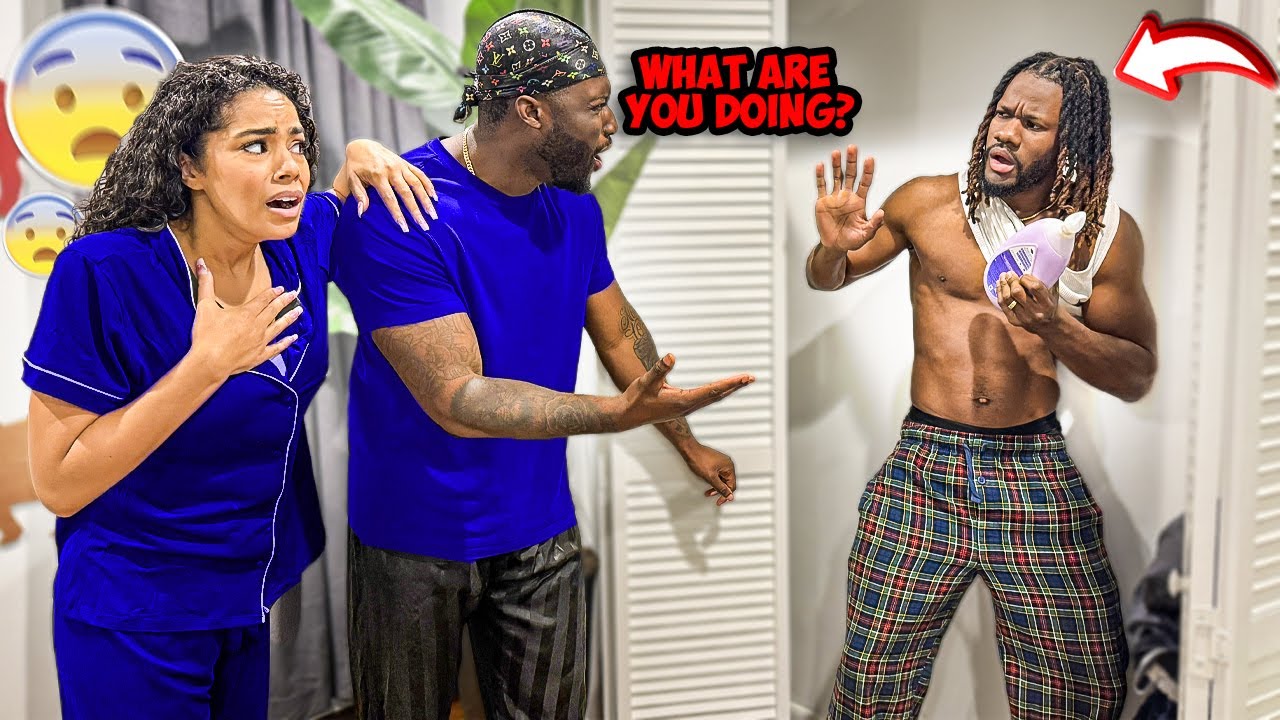 Caught CREEPING On Kristen & Reafe While They Do The NASTY 😳 - YouTube