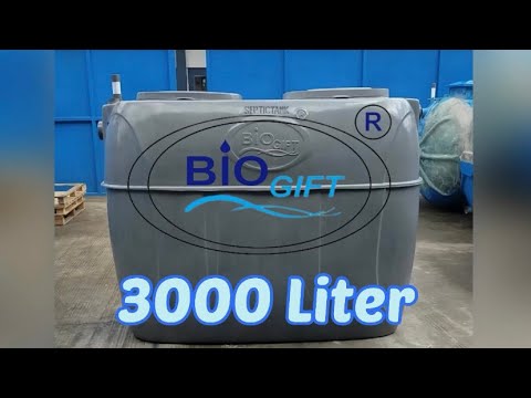 septic tank biogift 3000 liter, septic tank biofil 3000 liter, septic ...