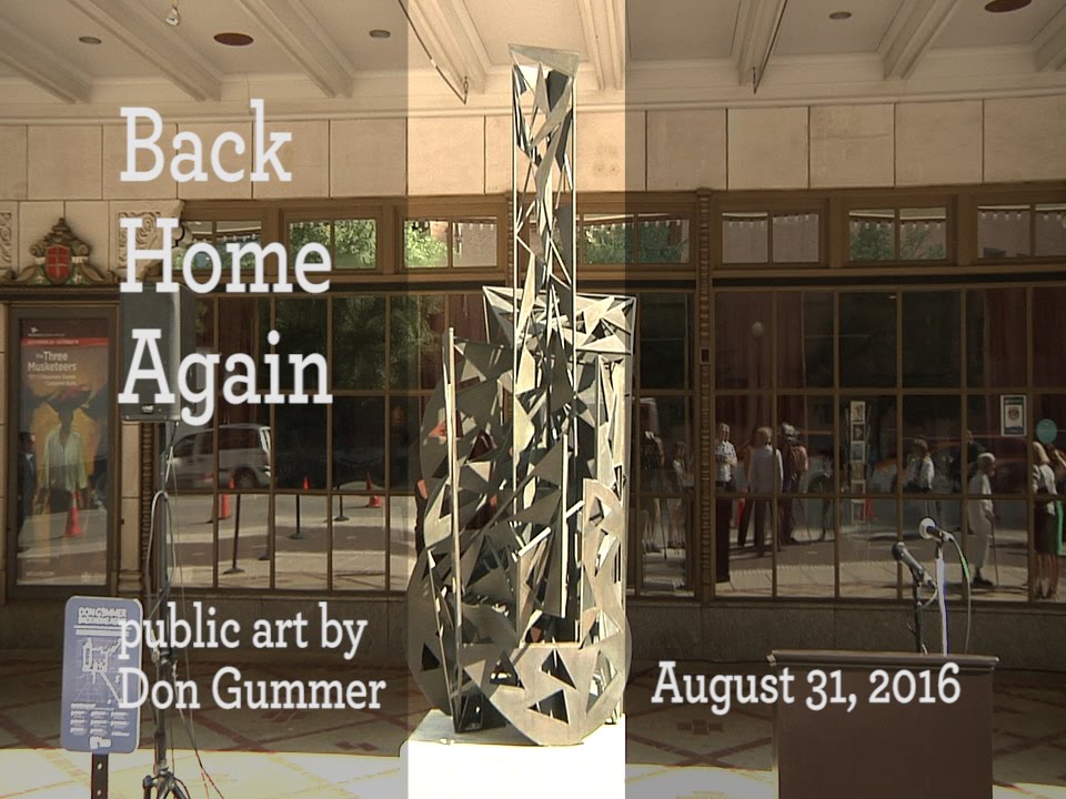 Back Home Again: Public Art by Don Gummer - YouTube