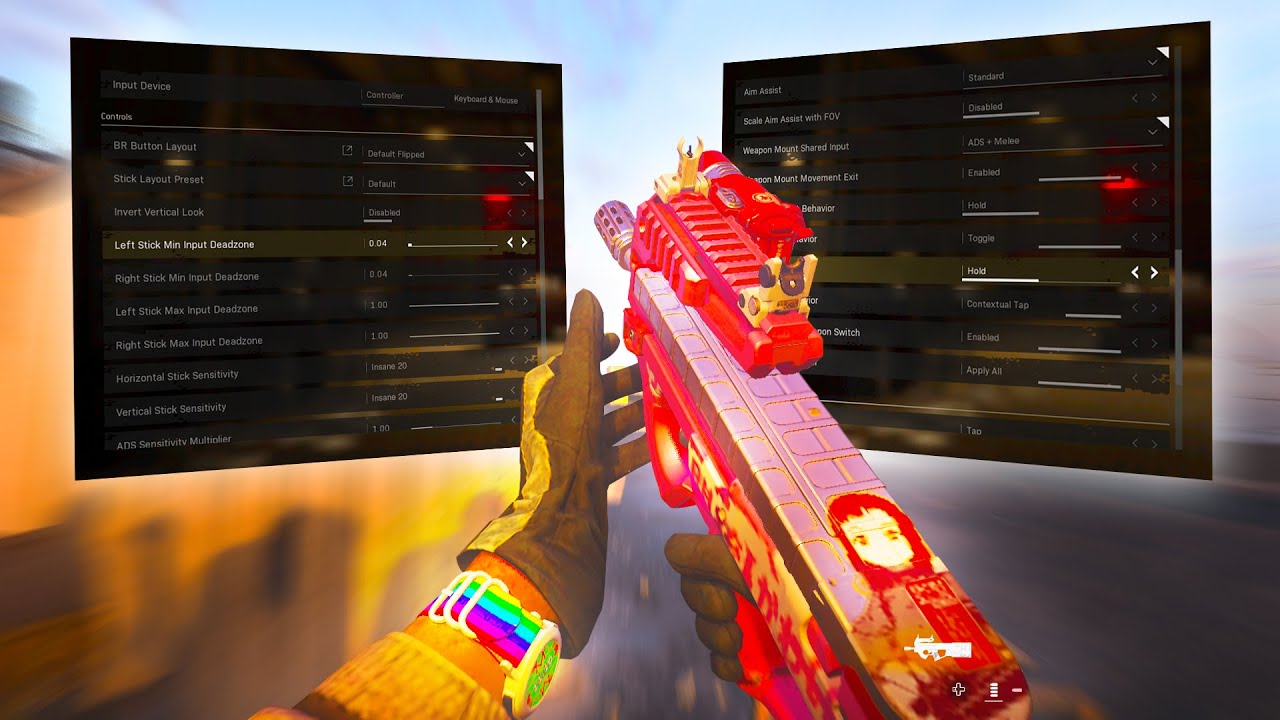 #1 *BEST* CONTROLLER SETTINGS in WARZONE🎮 (SENSITIVITY + DEADZONE ...