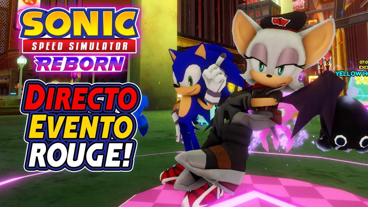 🔴 ROUGE PRIME en SONIC SPEED SIMULATOR: REBORN #Vtuber #Sonic #Roblox # ...