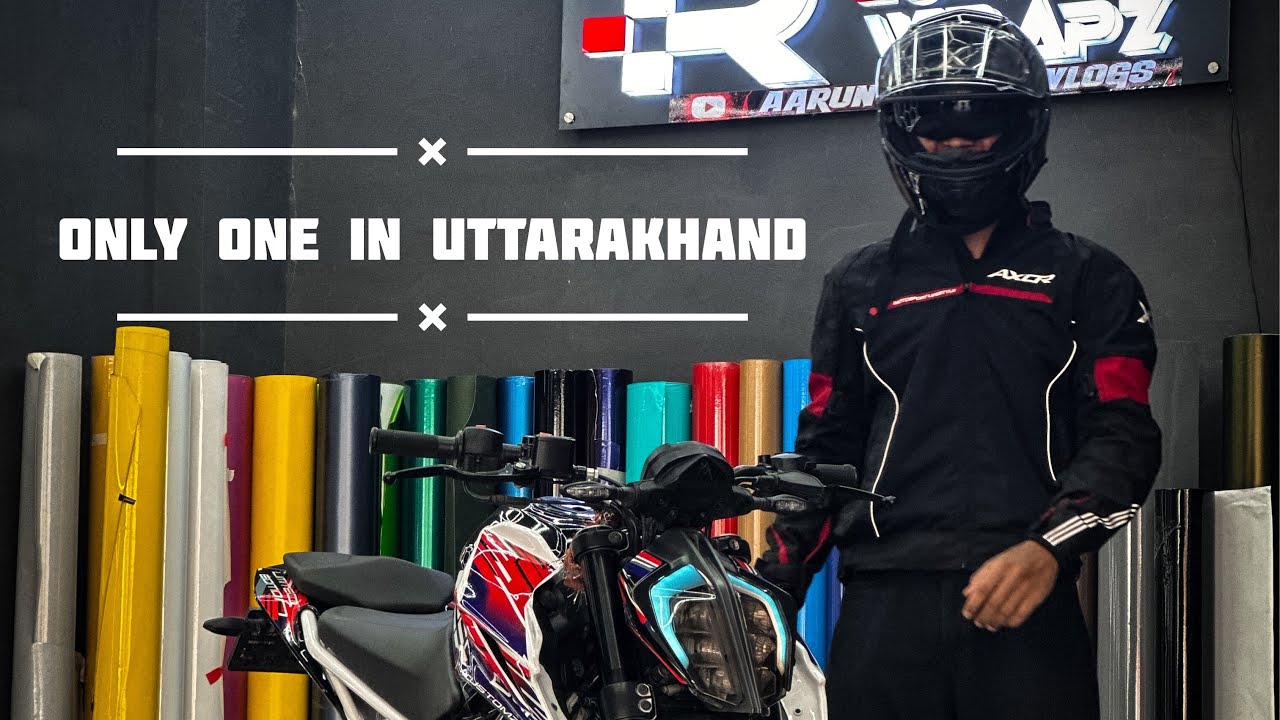 MODIFIED DREAM BIKE // DUKE 250 only one in uttarakhand// full body ...