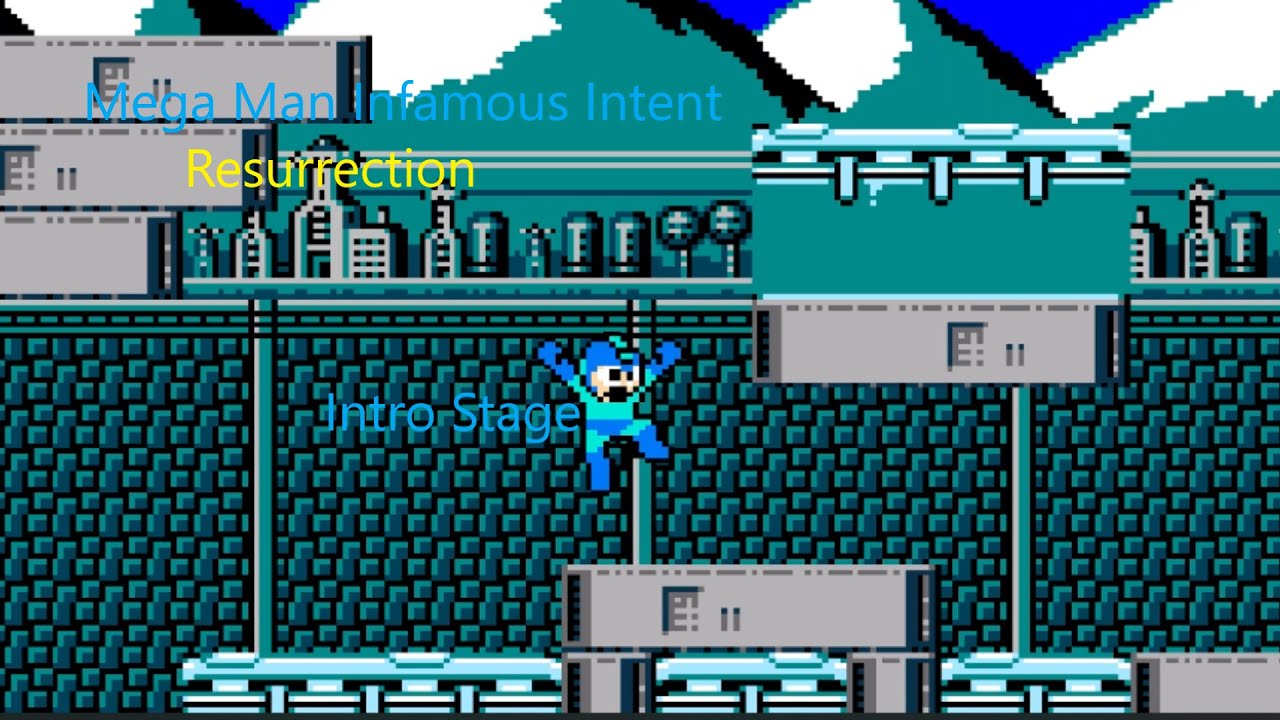 Mega Man Infamous Intent Resurrection - Intro Stage - YouTube
