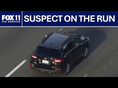 Police chase involving possible attempted murder suspect | FOX 11 LA