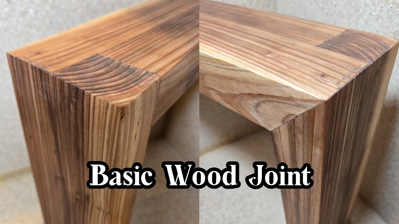 Basic Wood Joint but Strong | Strong wood joint | Types of wood joints ...
