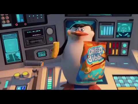 Penguins of Madagascar Cheeto puffs meme - YouTube